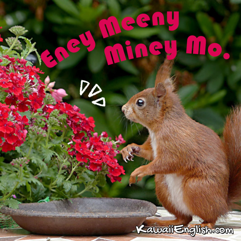 Eeny Meeny Miney Mo. | Kawaii English